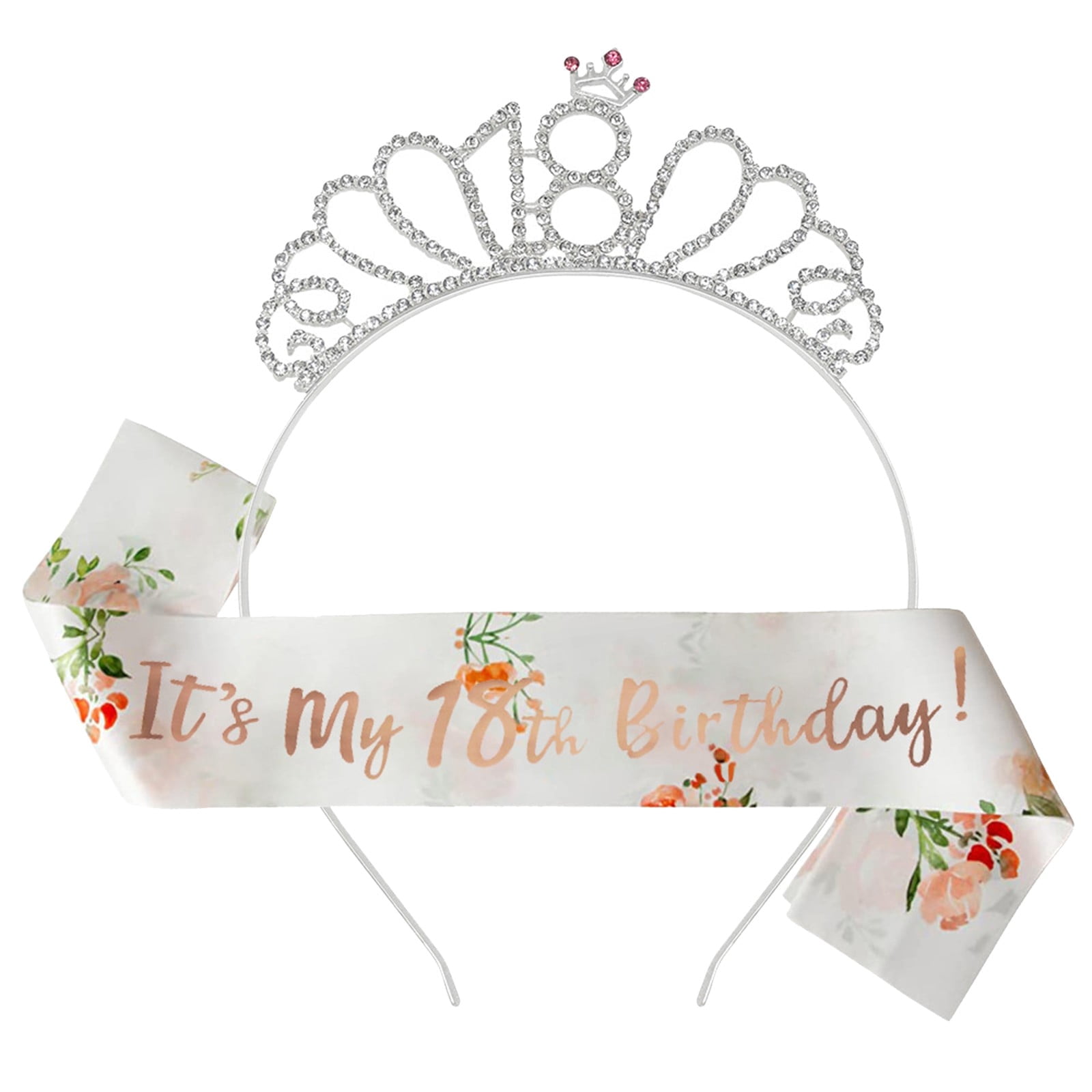 Rollbacks on Essentials Birthday Suit Crown Hoop Etiquette Band Printed ...