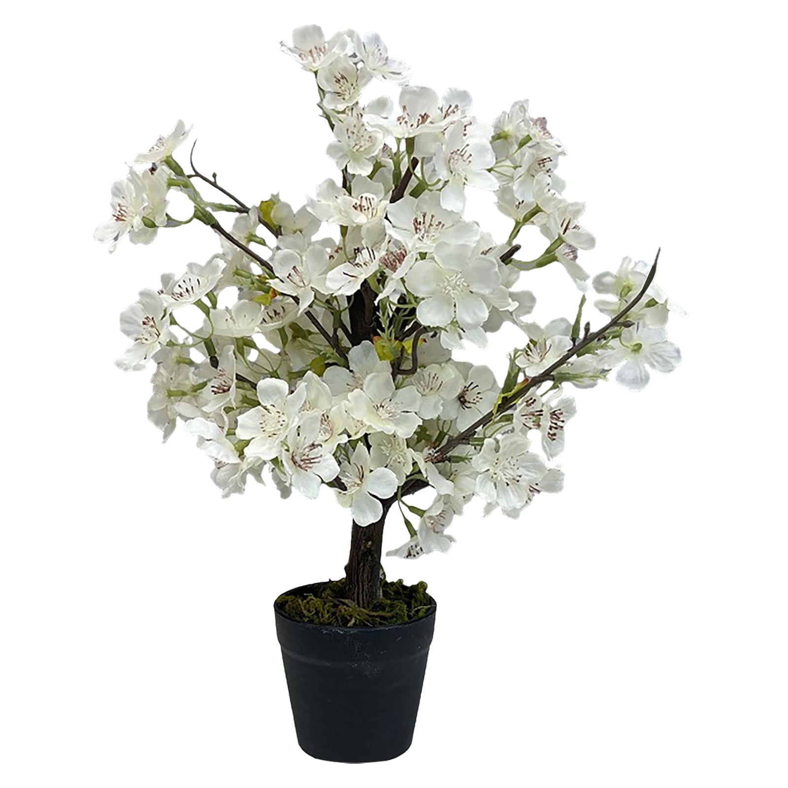 Rollbacks on Essentials Faux Crepe Myrtle Tree Flower Plants Artificial ...