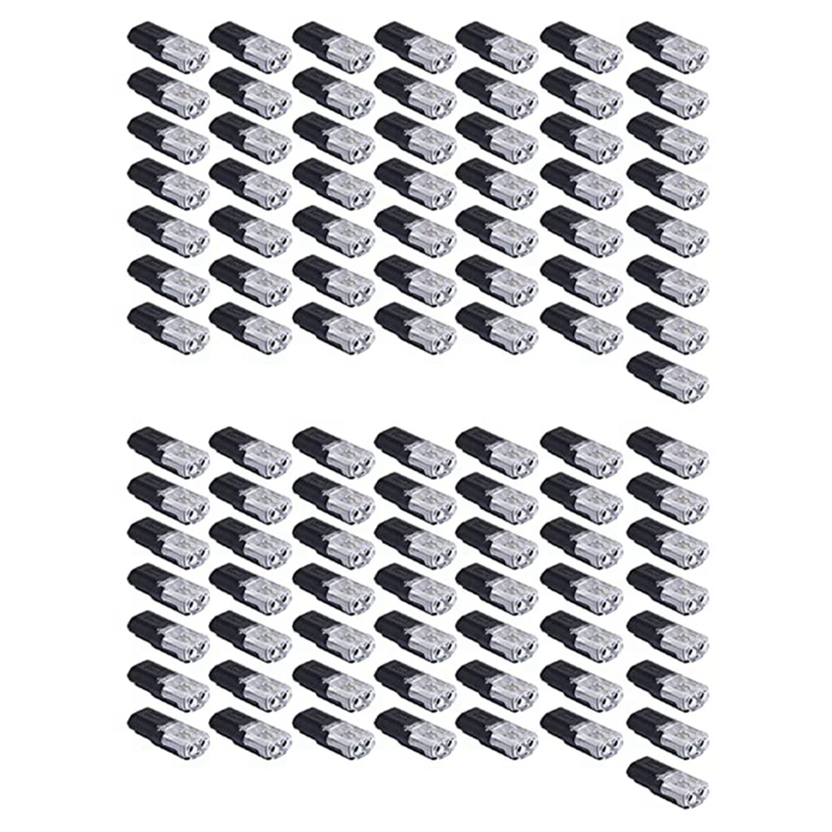Rollbacks & More 100PCS Double-Wire Plug-in Connector with Locking ...