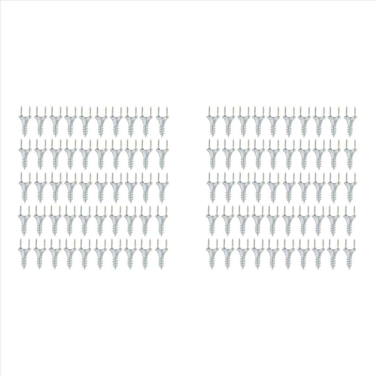 Rollbacks & More 100PCS Seamless Nails Double-Headed Screw Solid Wood ...