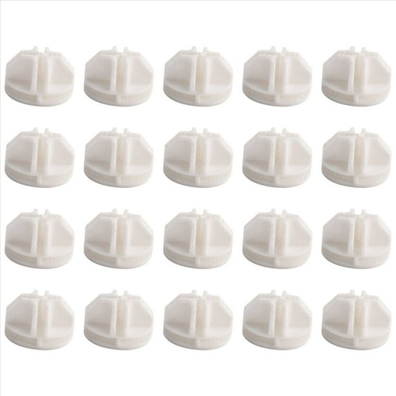 Rollbacks & More 20 Pcs Grid Cube Connector Abs Connectors For Wire ...