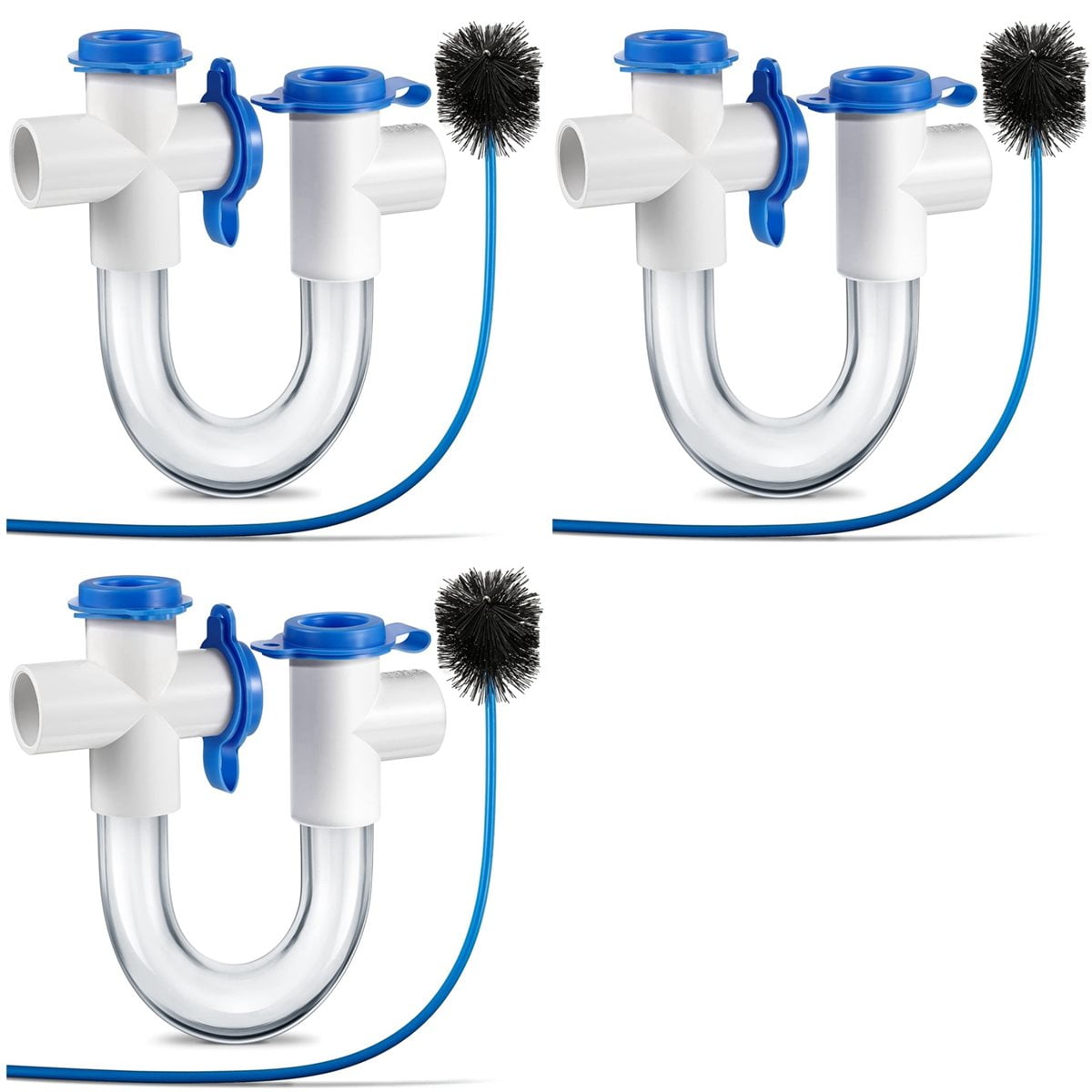 Rollbacks & More 3 Set 3/4 Inch Condensate Collector, PVC U-Shaped ...