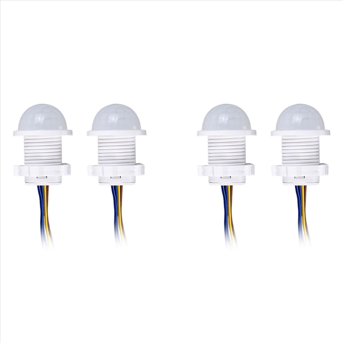 Rollbacks & More 4PCS Smart PIR Sensor Detector Switch 110V 220V Human ...