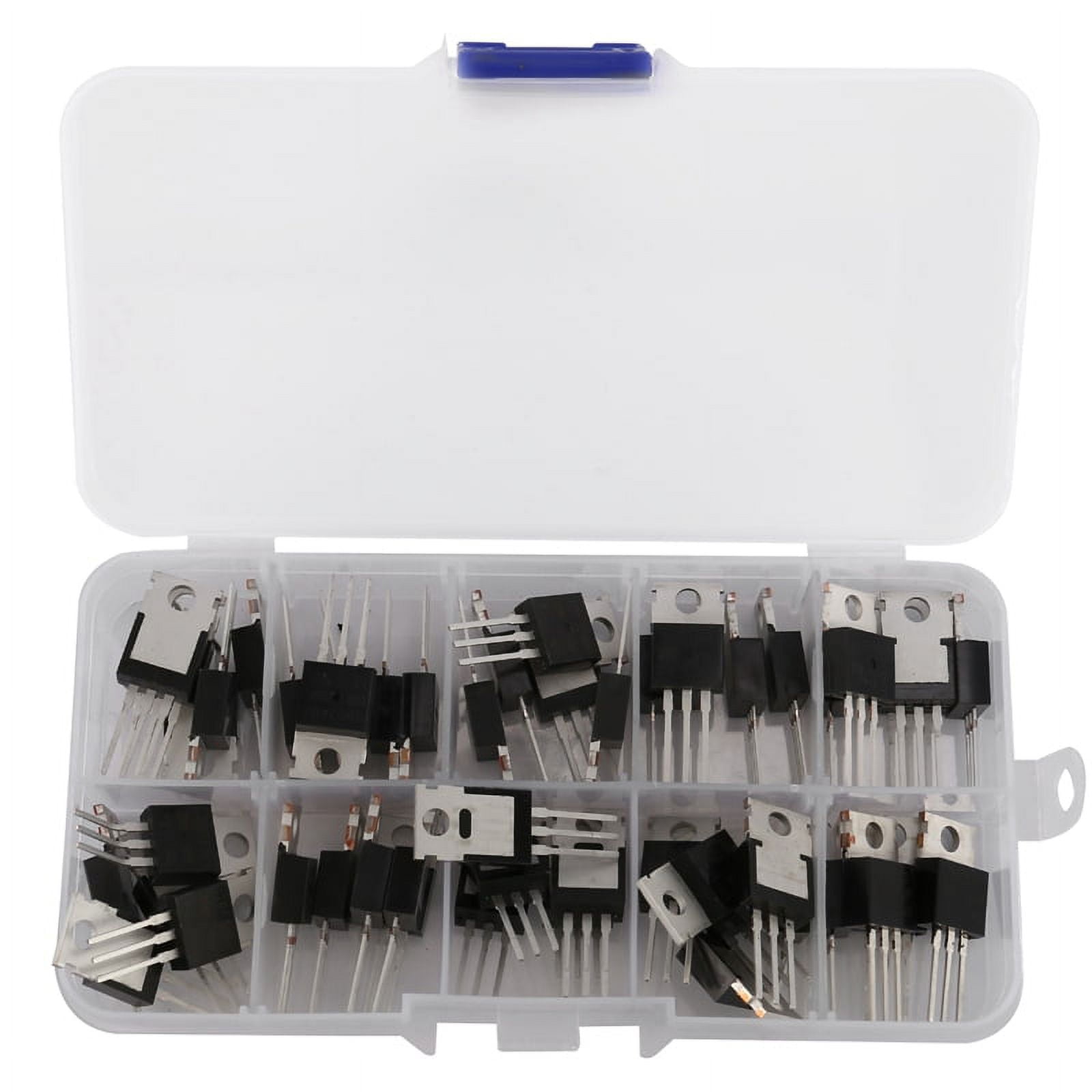 Rollbacks & More 50Pcs 10Types IRF Series Mosfet Transistors Assortment ...