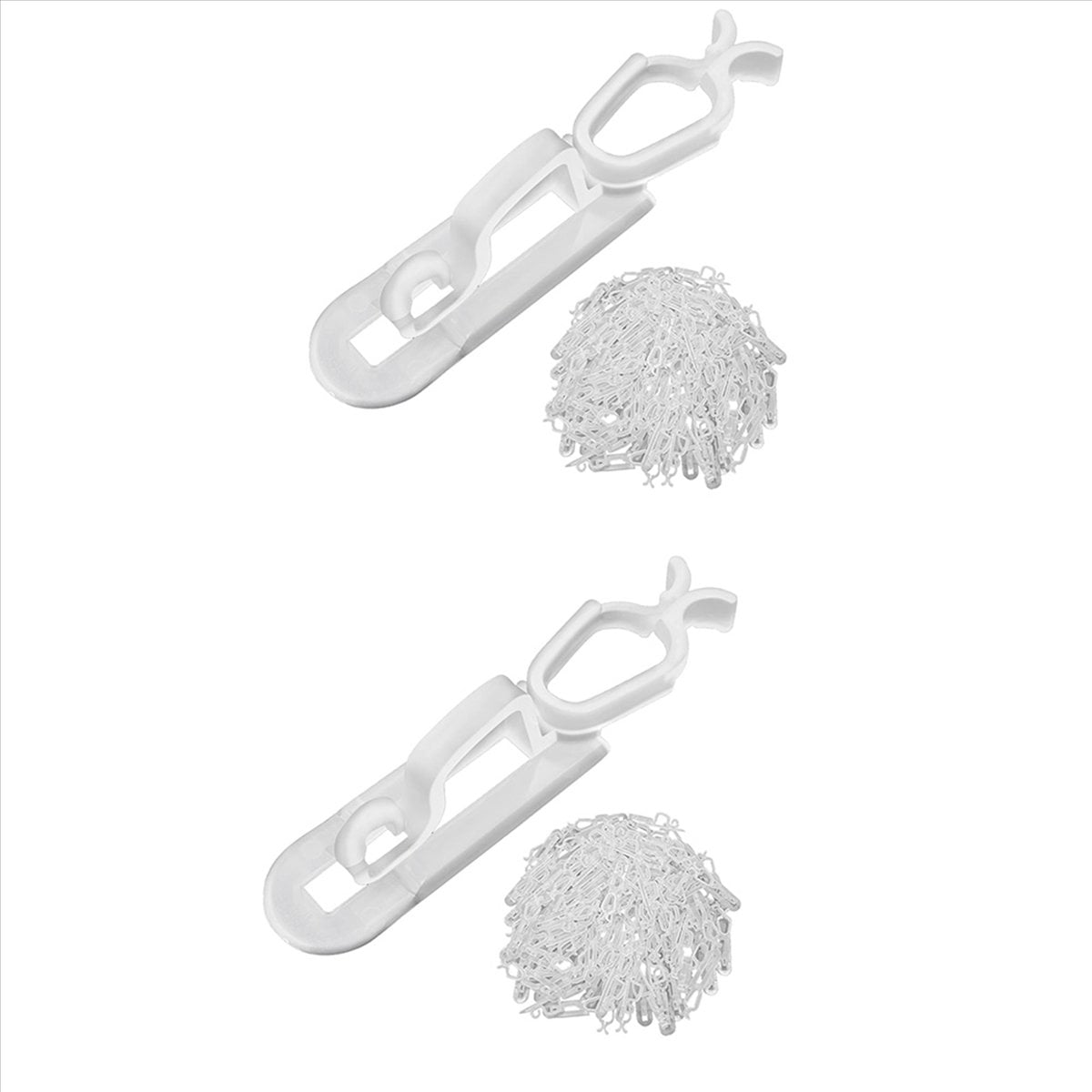 Rollbacks & More Christmas Light Clips 200Pack, Universal Gutter and ...