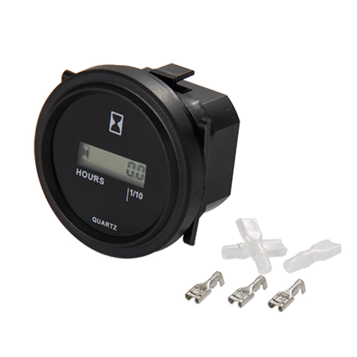Rollbacks & More Digital Hour Meter Resettable Total Running Hours Data ...