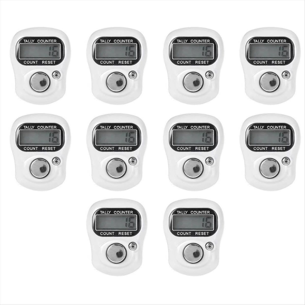 Rollbacks & More Kitchen Timer LED Finger Ring Counter Mini Quick ...