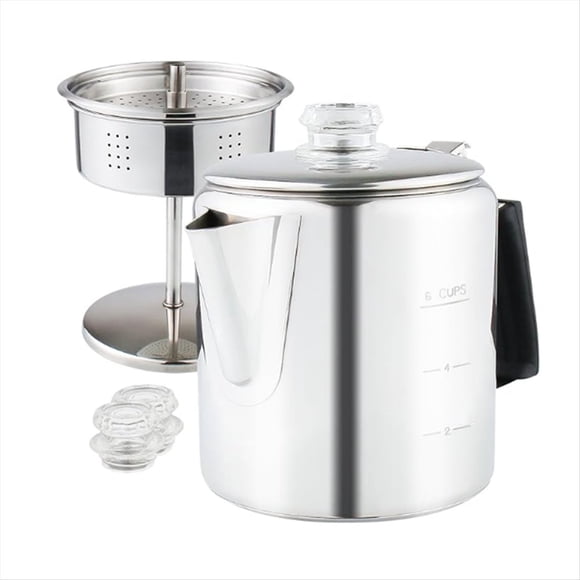 Glass Stove Top Percolator