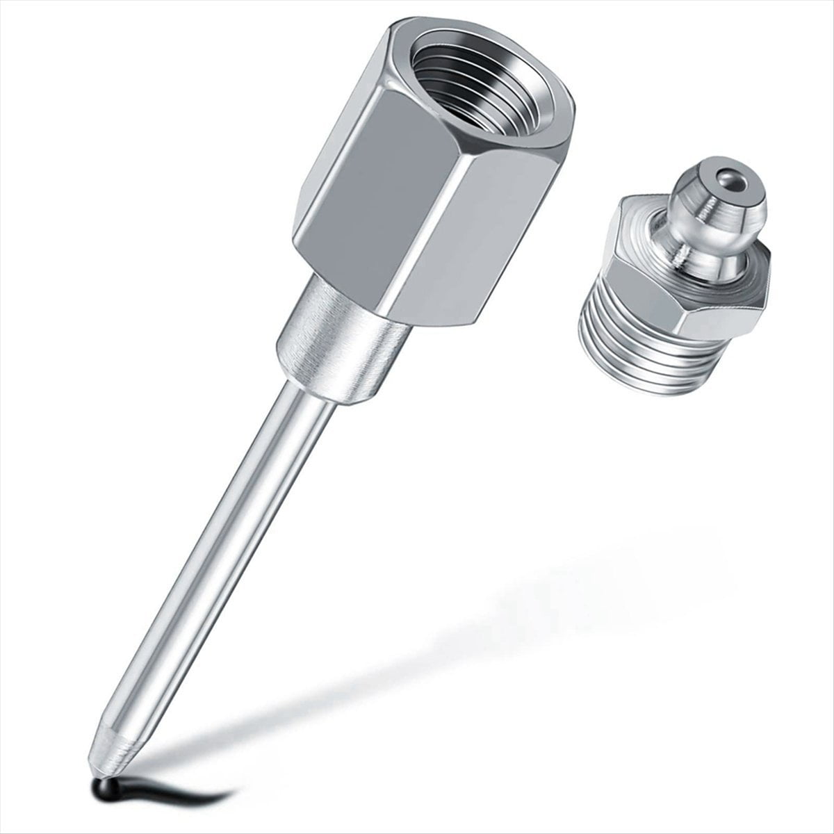 Rollbacks & More Narrow Needle Nozzle Grease Adapter with Hardened ...