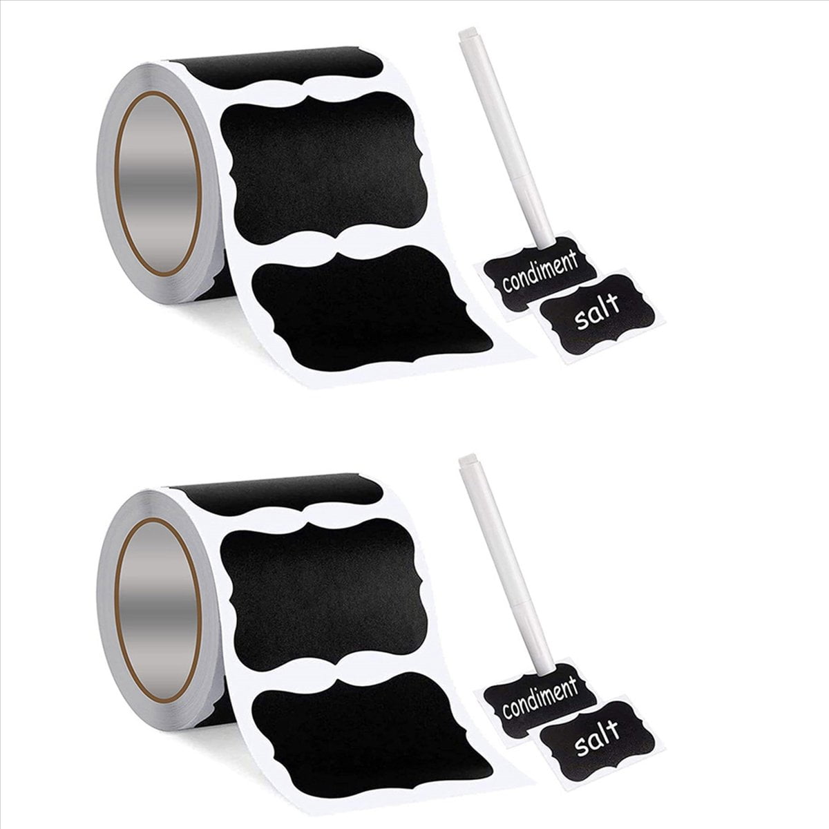 Rollbacks & More Wavy Shape Chalkboard Labels ,Erasable Reusable ...