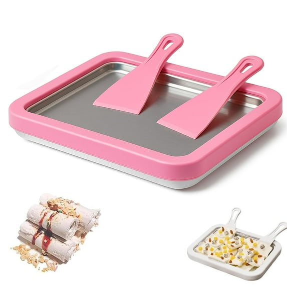 Rolled Ice Cream Maker, At Home Rolled Ice Cream Kit, Diy Homemade ...