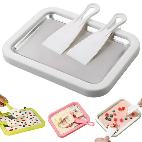 Rolled Ice Cream Maker Kit,2026 New At-Home Stainless Steel Instant ...