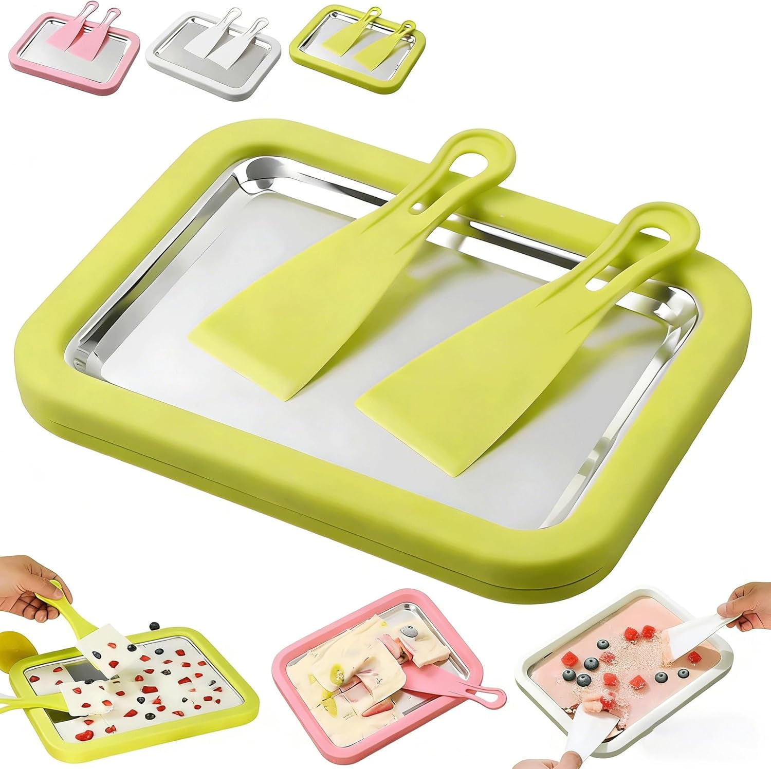 Rolled Ice Cream Maker Kit 2026 New Instant Ice Cream Maker At-Home ...
