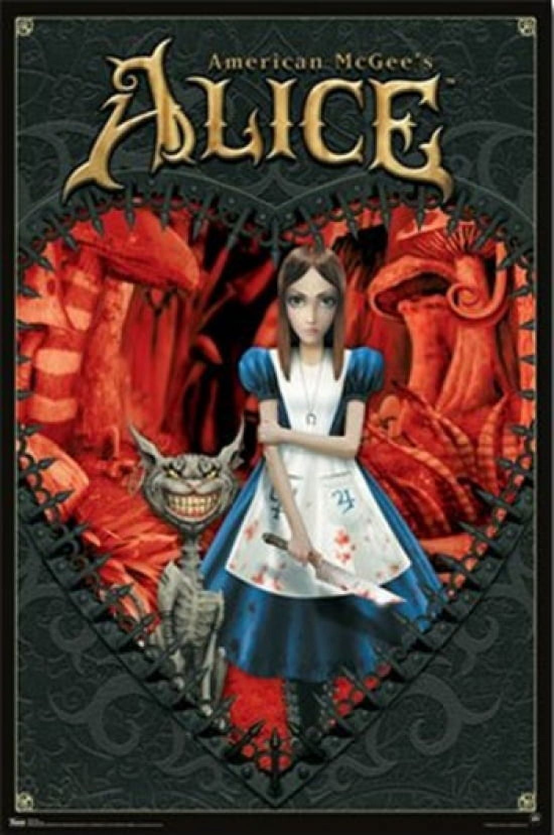 Rolled Poster Alice In Wonderland American McGee 24'' x 36'' Poster ...