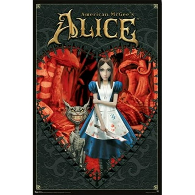 Rolled Poster Alice In Wonderland American McGee 24'' x 36'' Poster ...
