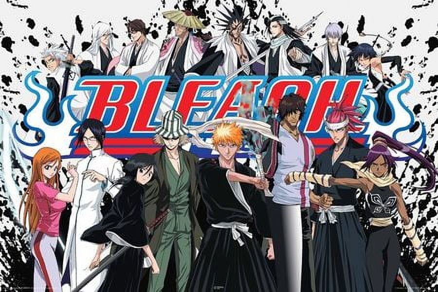 Rolled Poster Bleach Anime Print 36" x 24" Framed Poster - Walmart.com