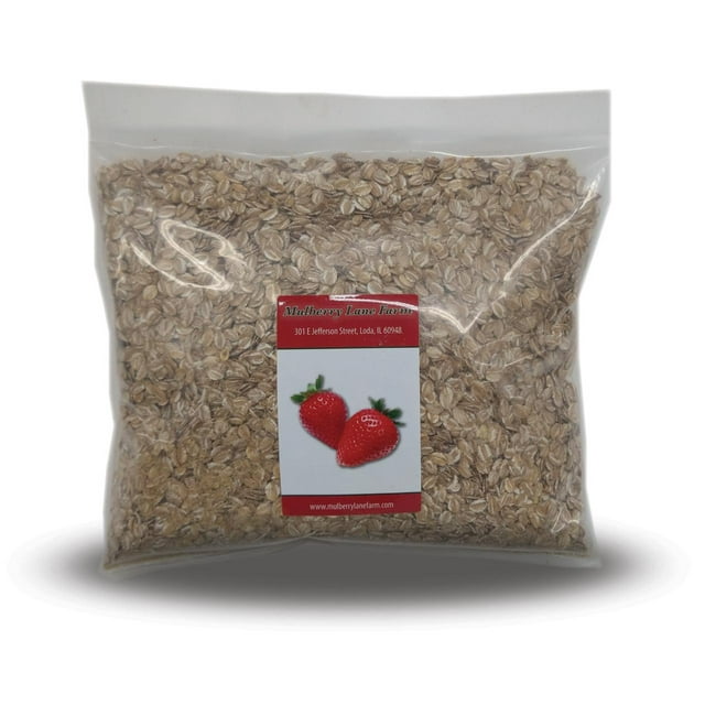 Rolled Rye Flakes 4 lbs (Four Pounds), Mulberry Lane Farms - Walmart.com