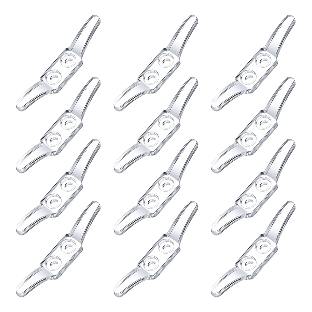Roller Blinds Retainer, 12Pcs Roller Curtain Hooks Roller Curtain ...