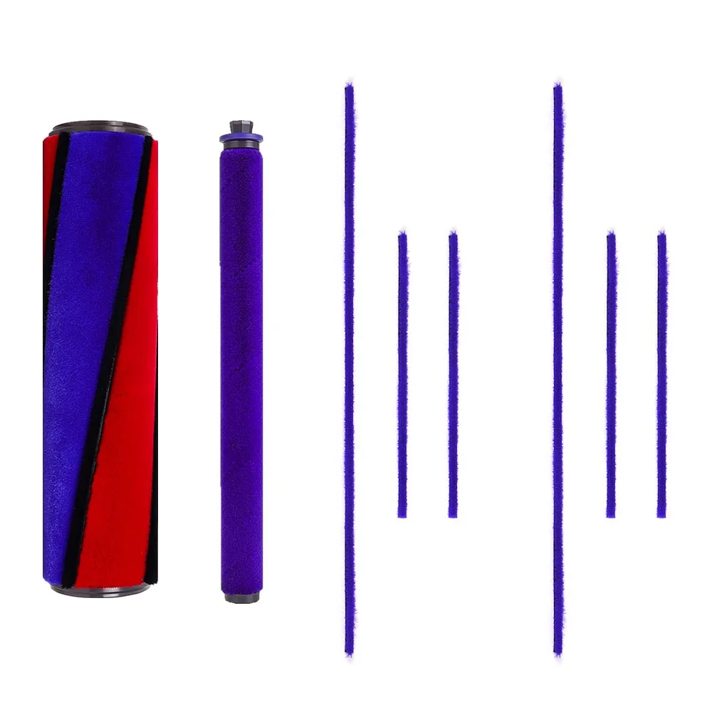 Roller Brush Bar Soft Roller Brush Soft Plush Strips For Dy*son V6 V7 ...