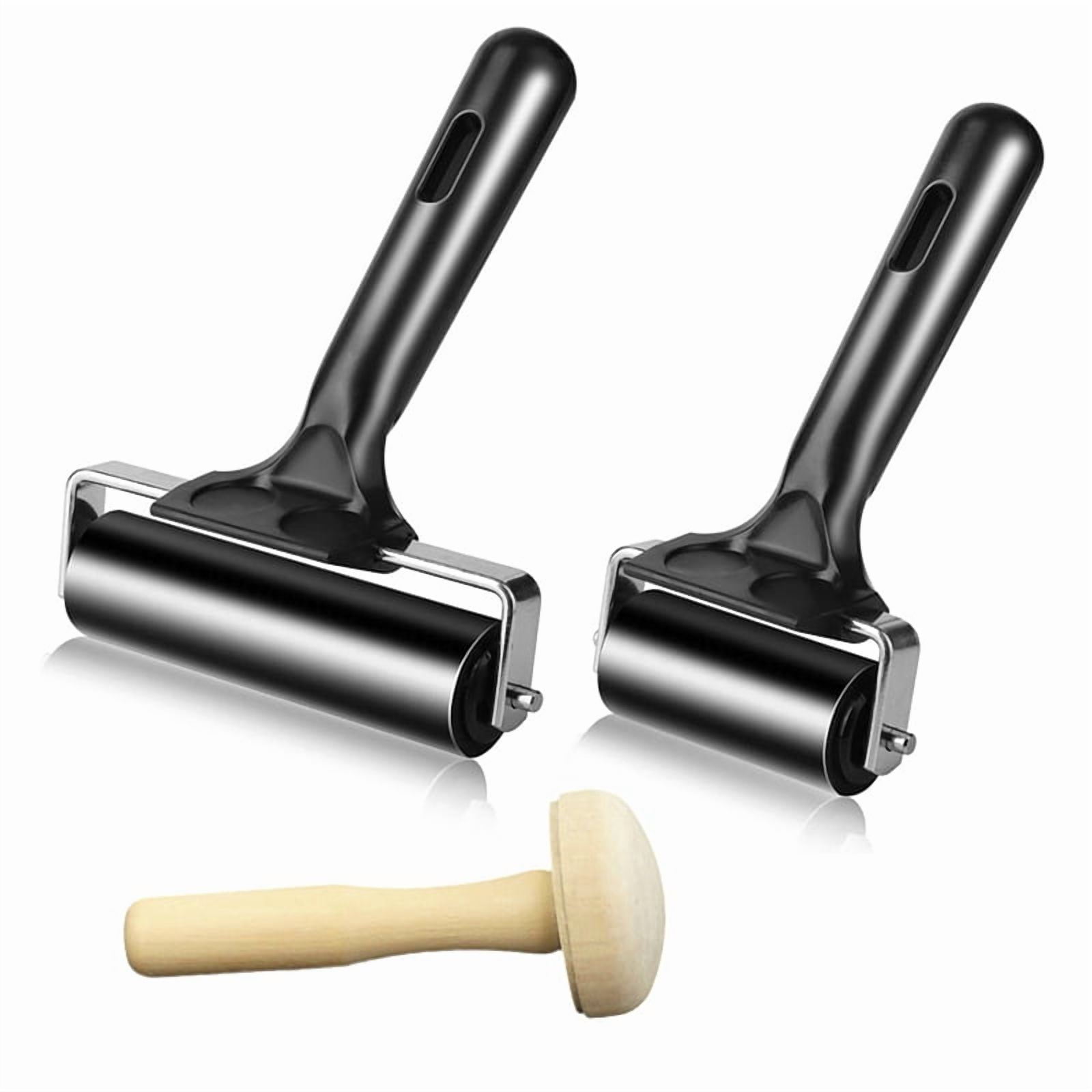 Roller Brush Printmaking Tool Ink Dabbers Art Craft Oil Painting Tools ...