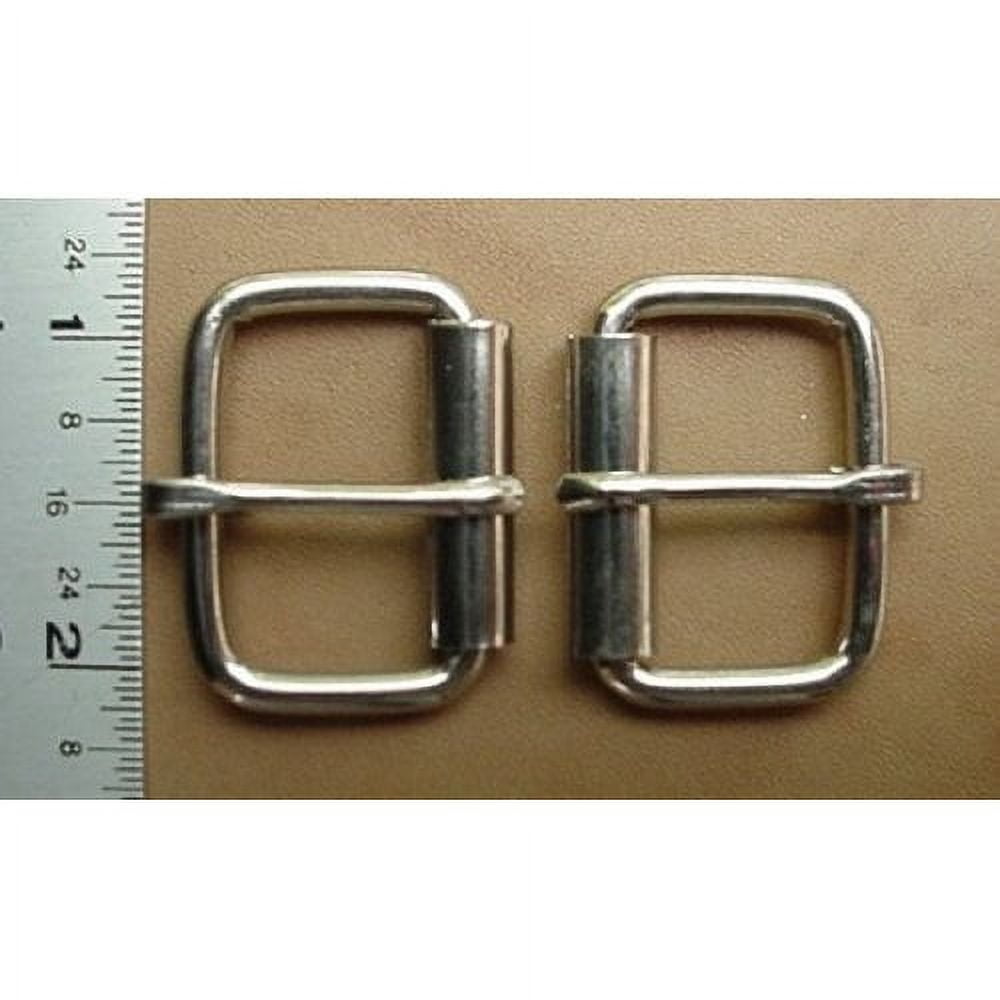 Roller Buckles 1" Bright Nickel Finish 20 Pcs - Walmart.com