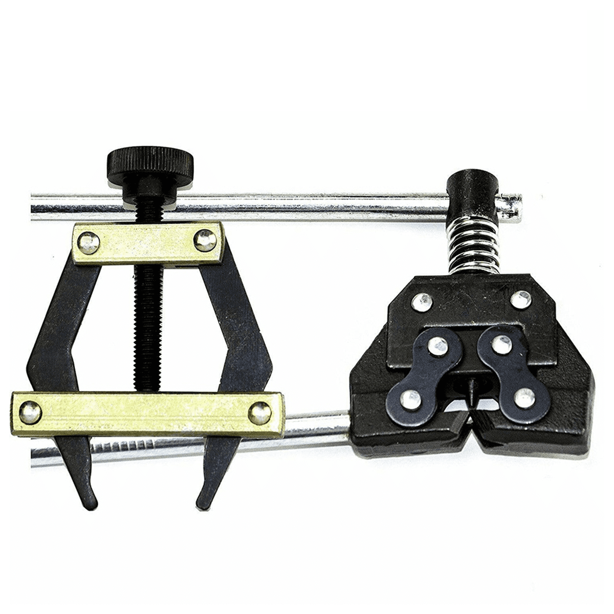 Roller Chain Tools Kit Fits 60 80 100 Chain, Holder/Puller + Breaker ...