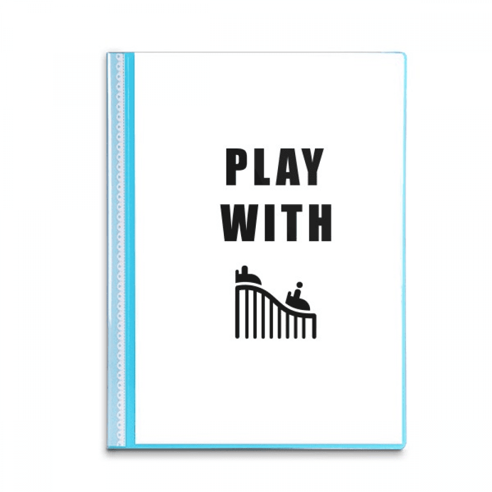 Roller Coaster Game Art Deco Fashion Book Sheet Protectors Portfolio ...