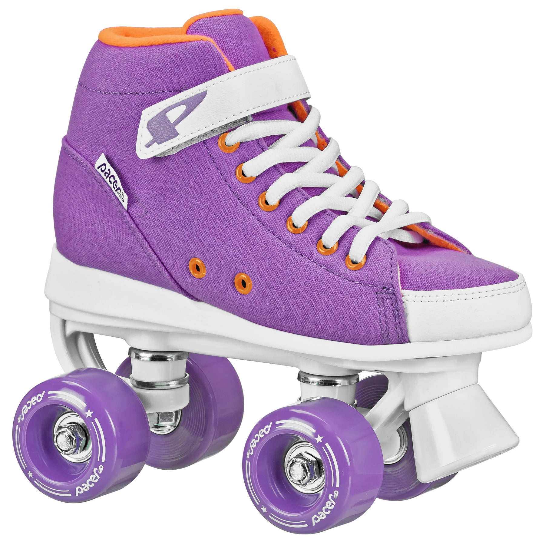 Pacer Scout Youth Quad Roller Skates by Roller Derby Grape Purple Size ...
