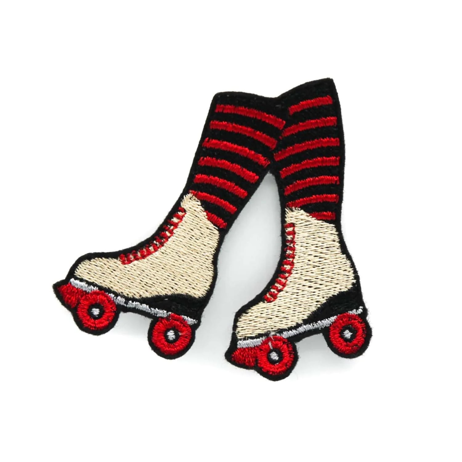 Roller Derby Skates Iron On Embroidered Patch - Walmart.com