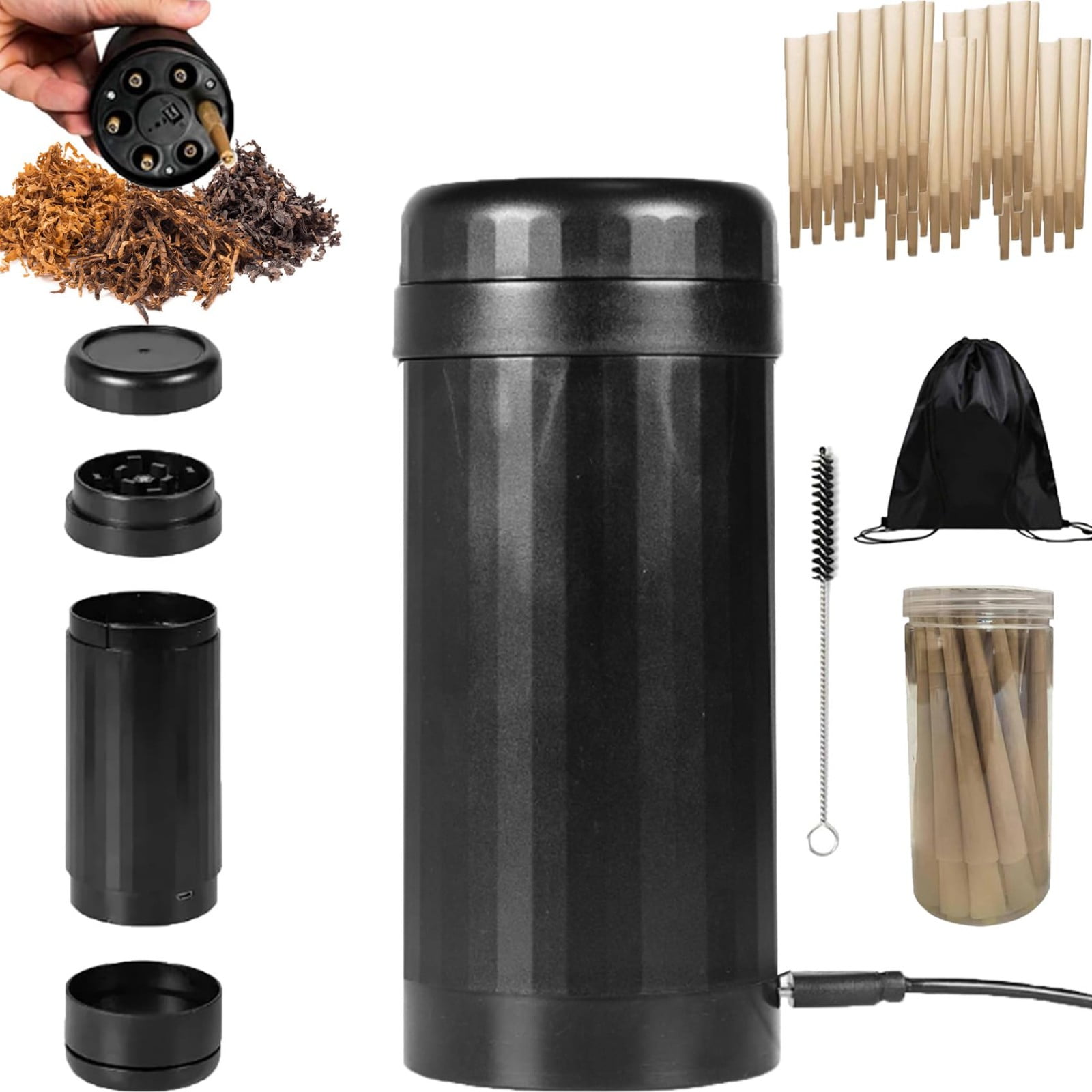 Roller Grinder andCone Filler Portable Swifty Roll Cylinder Grinder ...