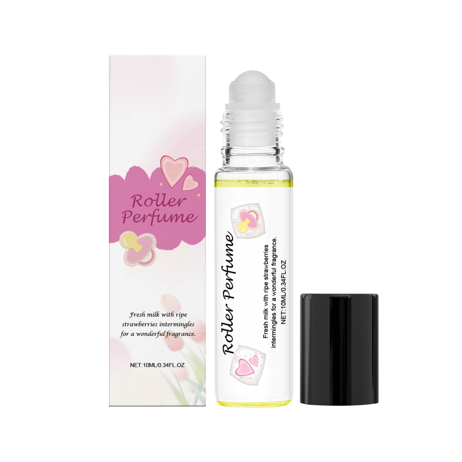Roller Perfume with Fresh Milk and Ripe Strawberries Fragrance Long ...