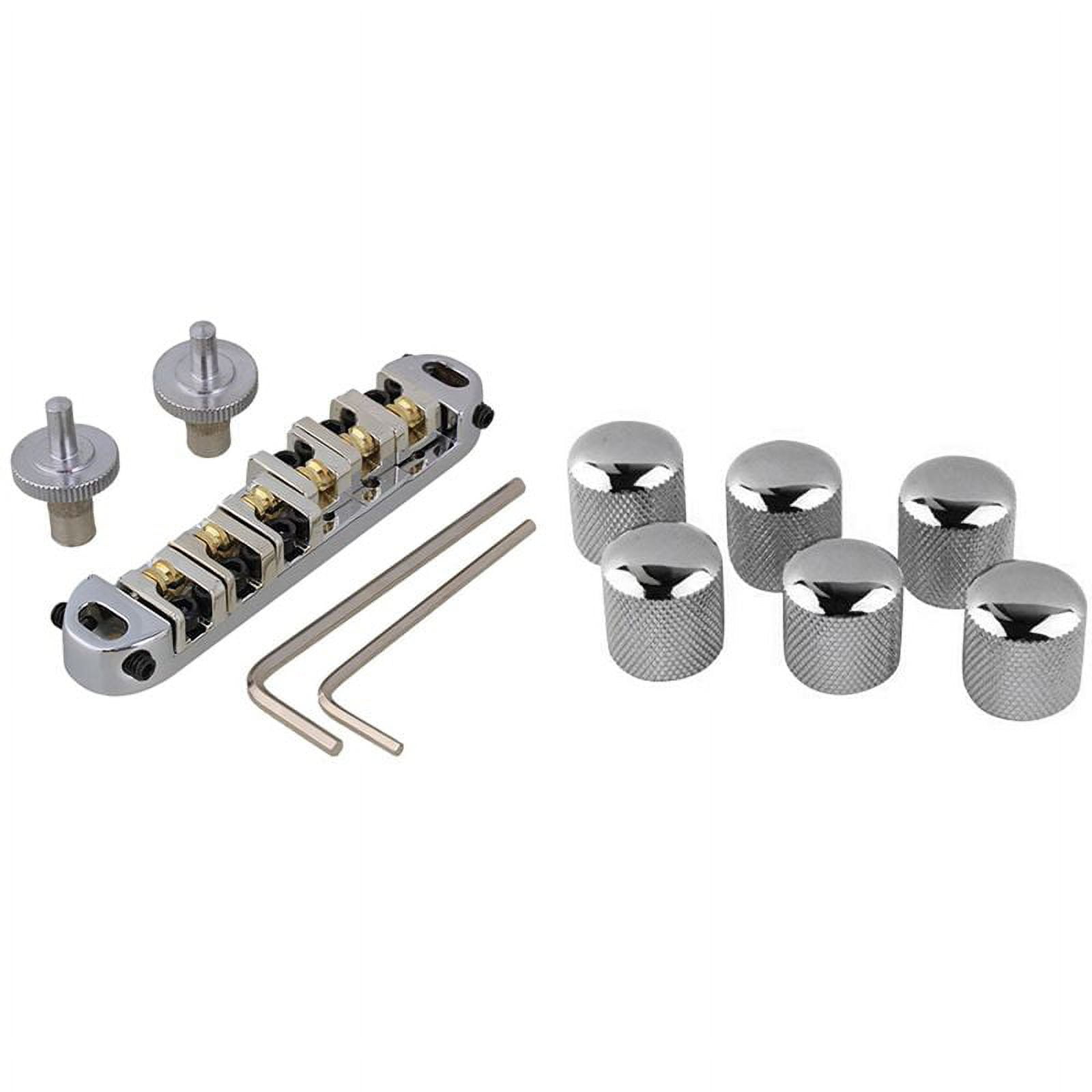 Roller Saddle Bridge with Posts and Spanner & Electric Guitar Volume ...