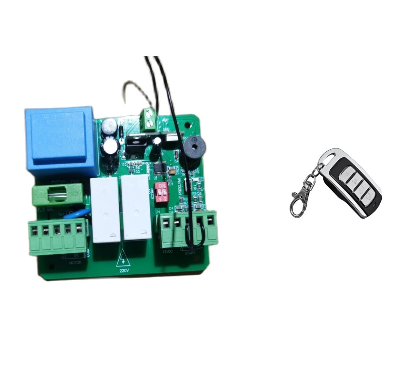 Roller Shutter Control Board 220V 433MHz Remote Control Nc Motor Speed ...