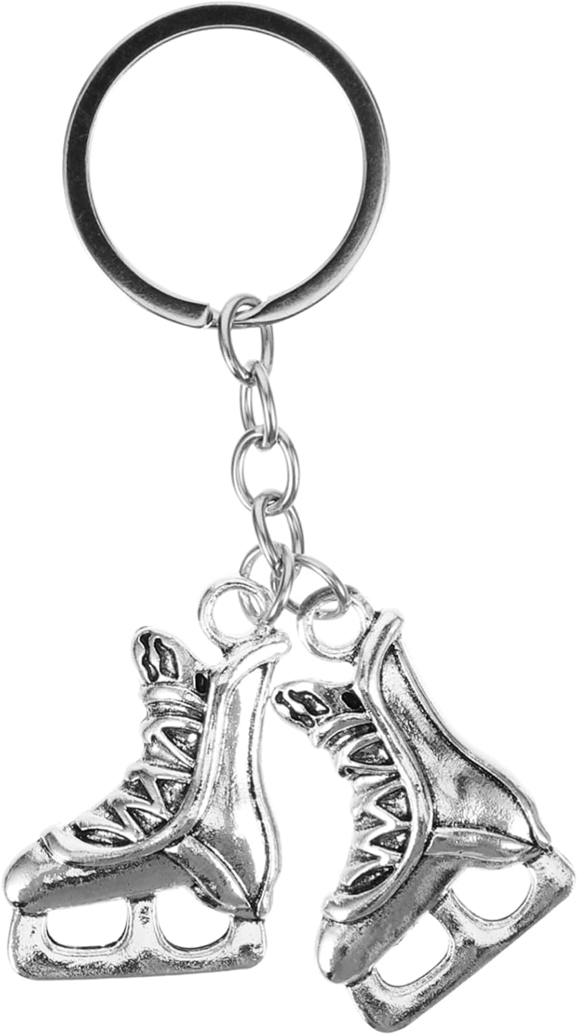Roller Skates Keychain Pendant Cute Skate Charm Key Holder for Couples ...