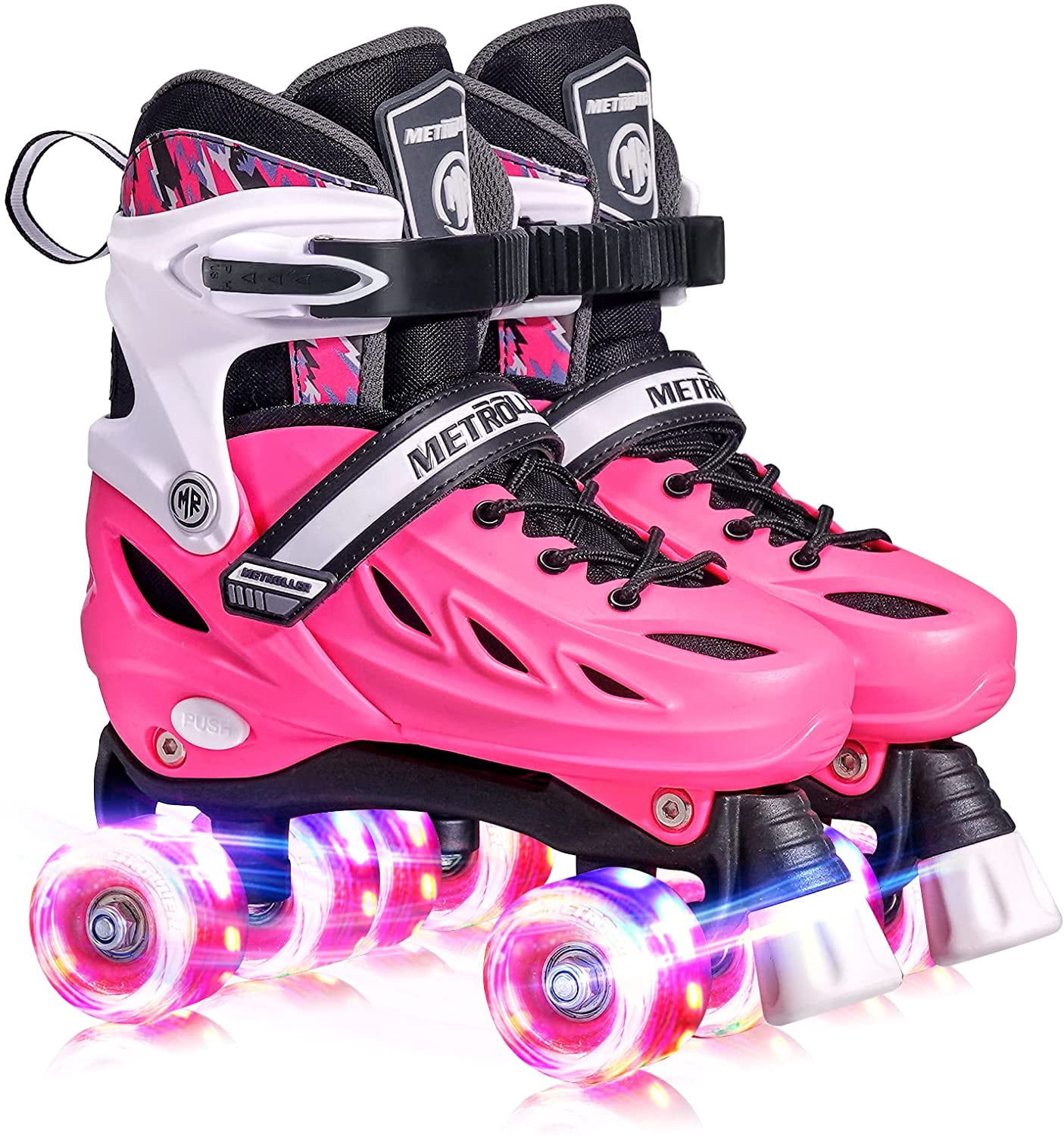 Roller Skates for Girls Ages 5-8 8-12 and Boys Teens, Adjustable 4 ...
