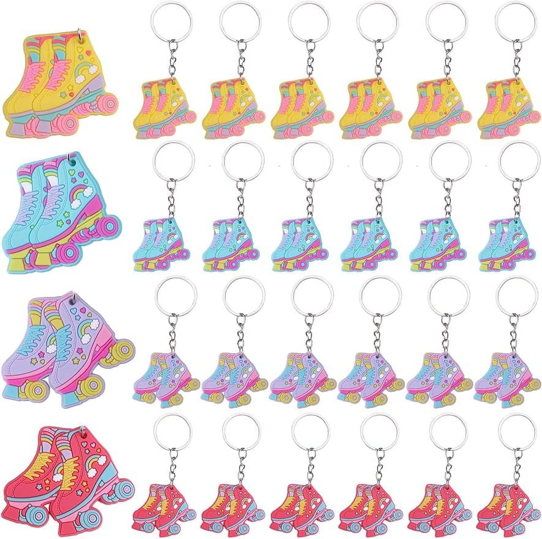 Roller Skating Keychains, Roller Skate Party Favors with 24pcs ...