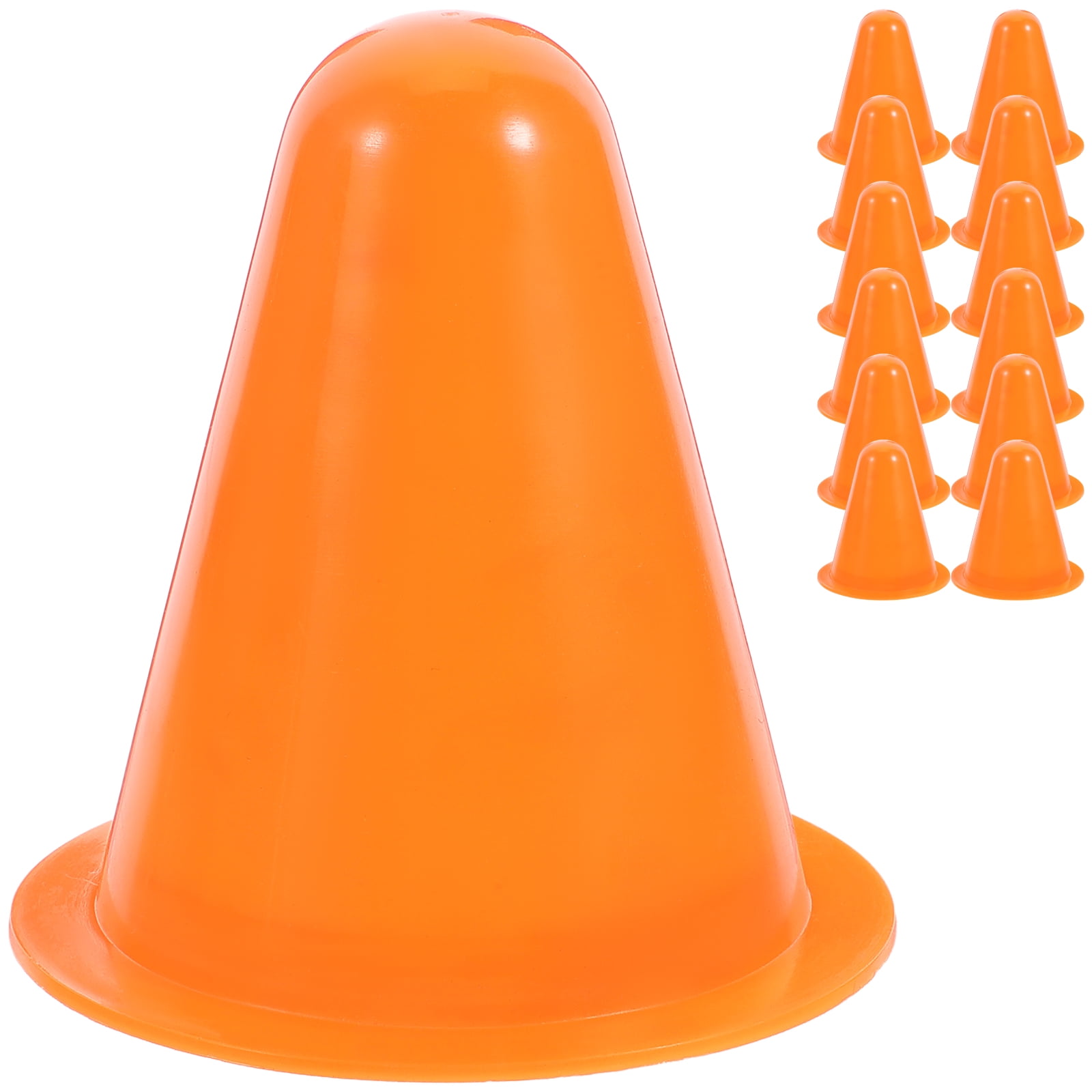 Roller Skating Pile Cone Plastic Training Cones Agility Windproof 20 ...