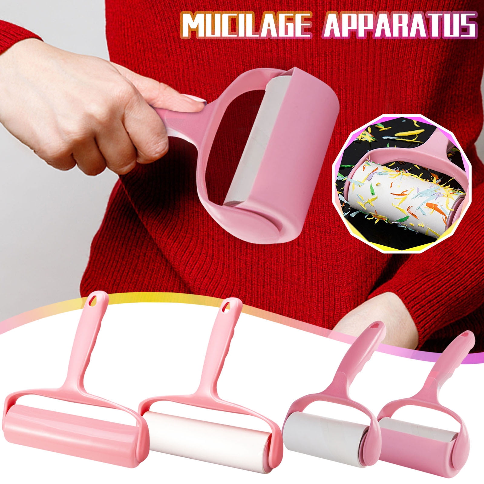 Roller Sticking Device, Replaceable Sticker Paper, Easy Application ...