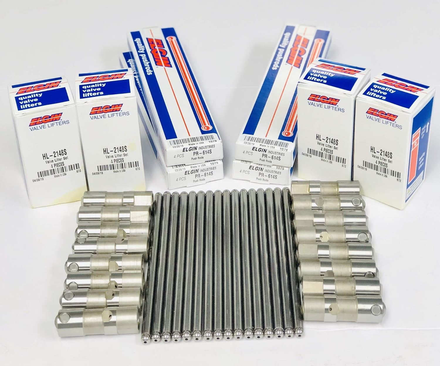 Roller Valve Lifters & Push Rods compatible with for 1997-2016 Buick ...