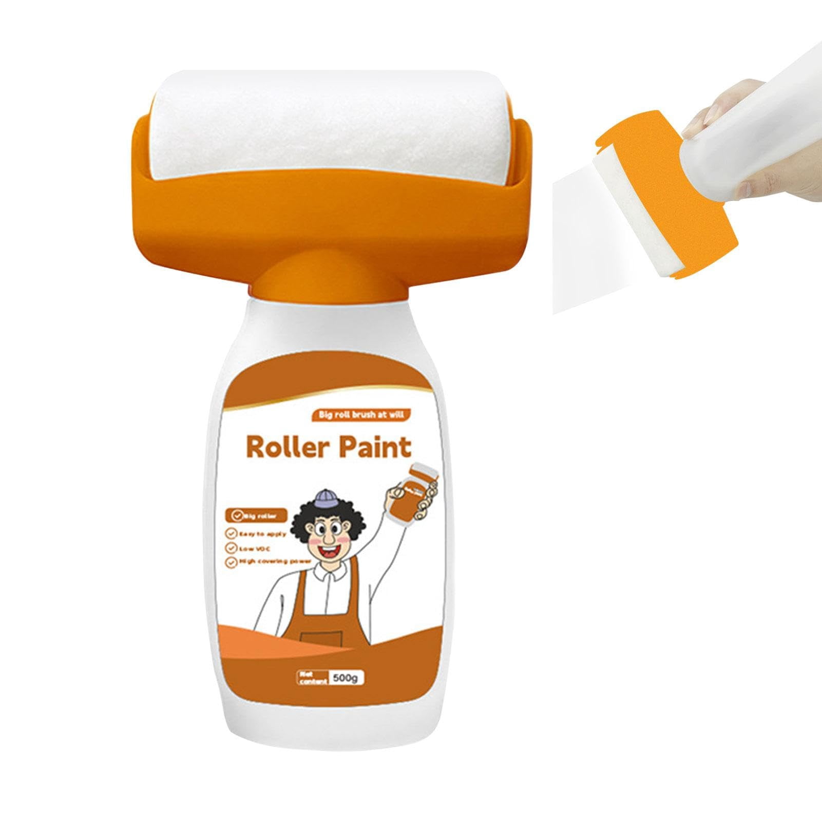 Roller Wall Patching Paste,Drywall Repair Paint | Easy Apply Quick Dry ...