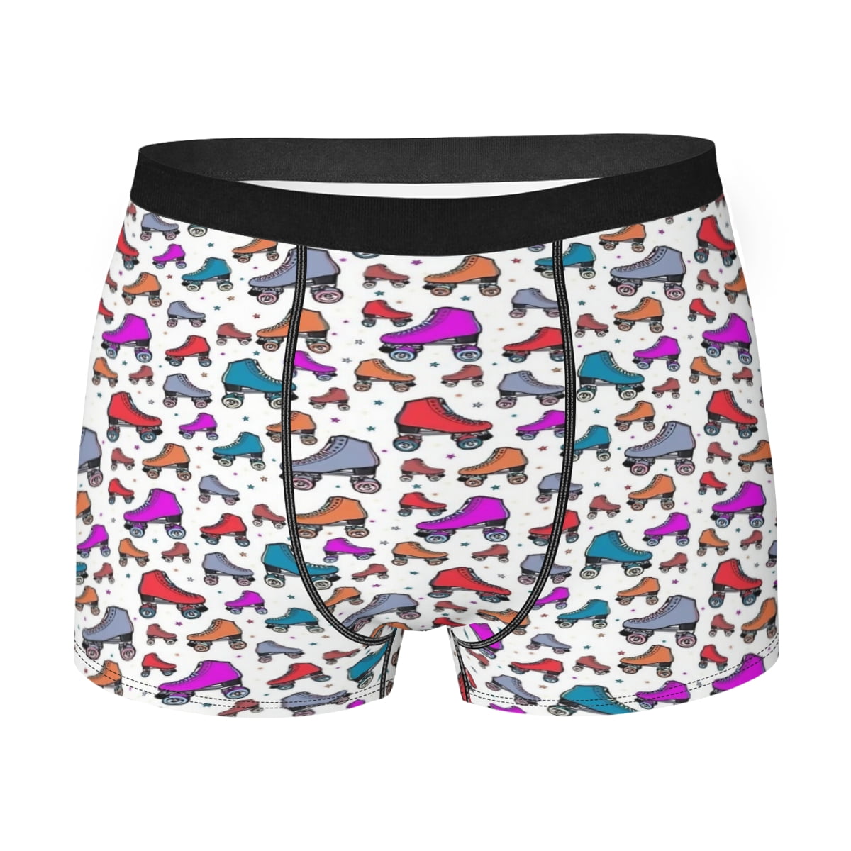 Roller skates 80s pattern Boxer Shorts For Man 3D Print Male Underwear ...