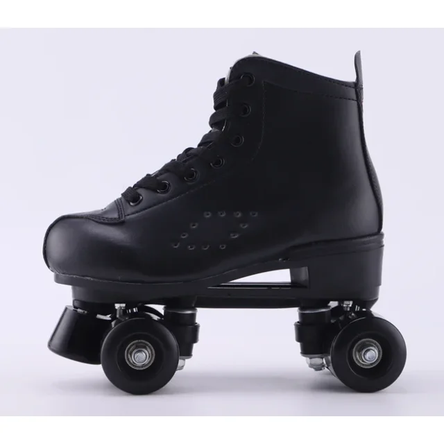 Roller skates flash wheel double roller skates skating rink outdoor ...