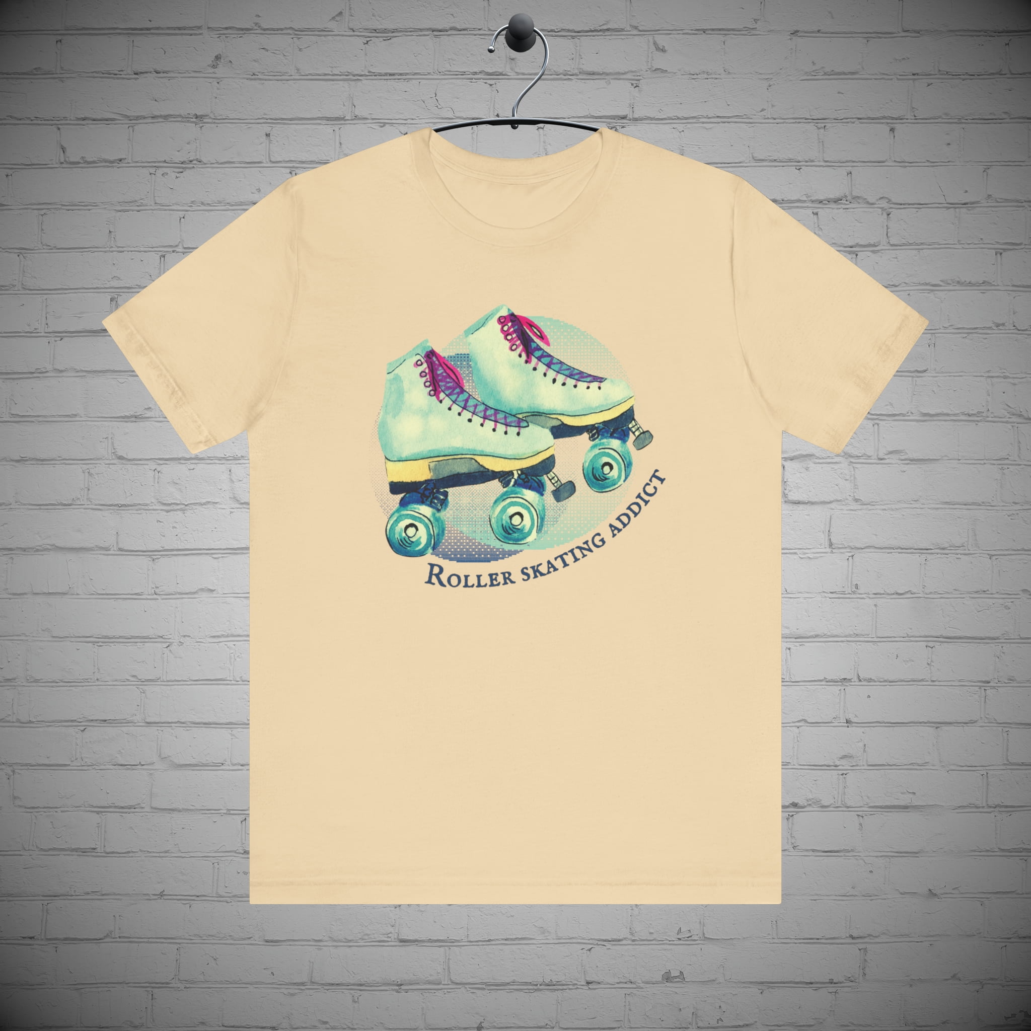 Roller skating t-shirt, Roller derby tee, Retro Urban Skate park ...