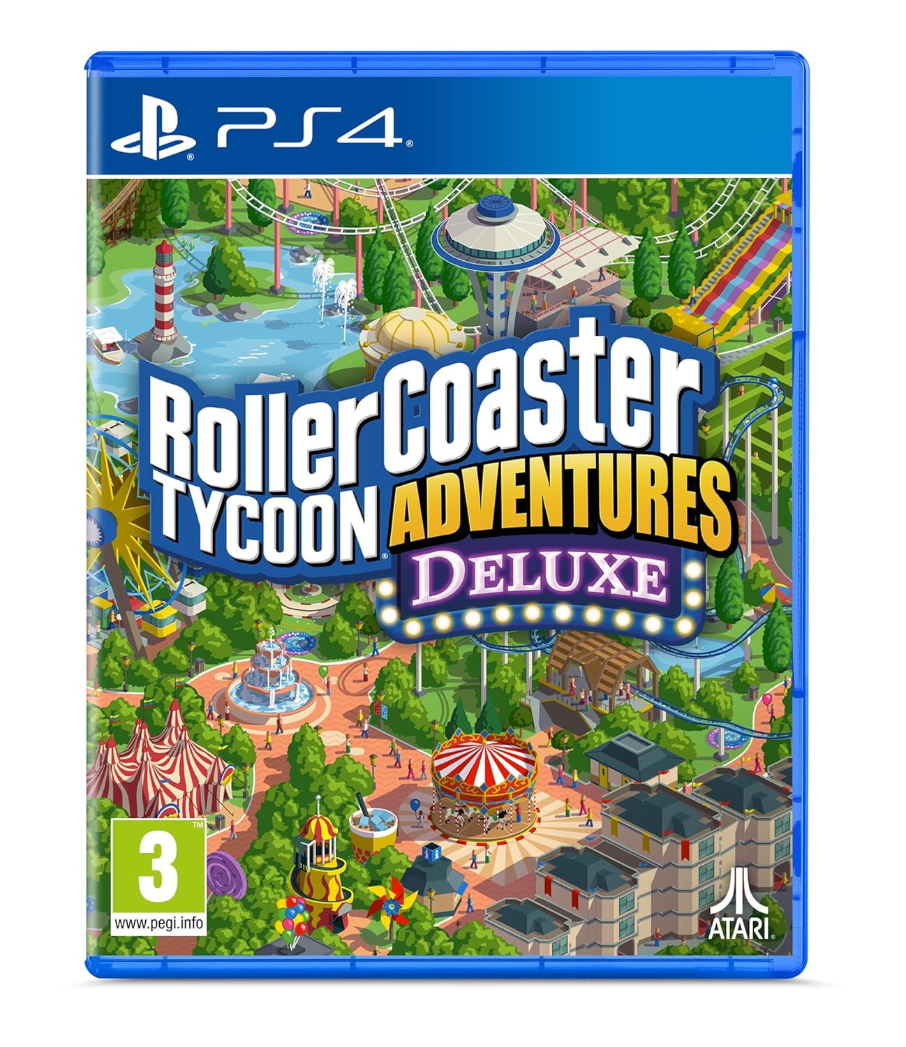Rollercoaster Tycoon Adventures Deluxe - Playstation 4 PS4 - 80 new ...