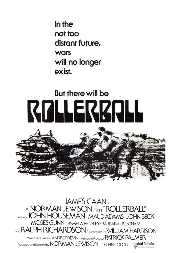 Rollerball 1975 Movie Poster Masterprint (24 x 36) - Walmart.com