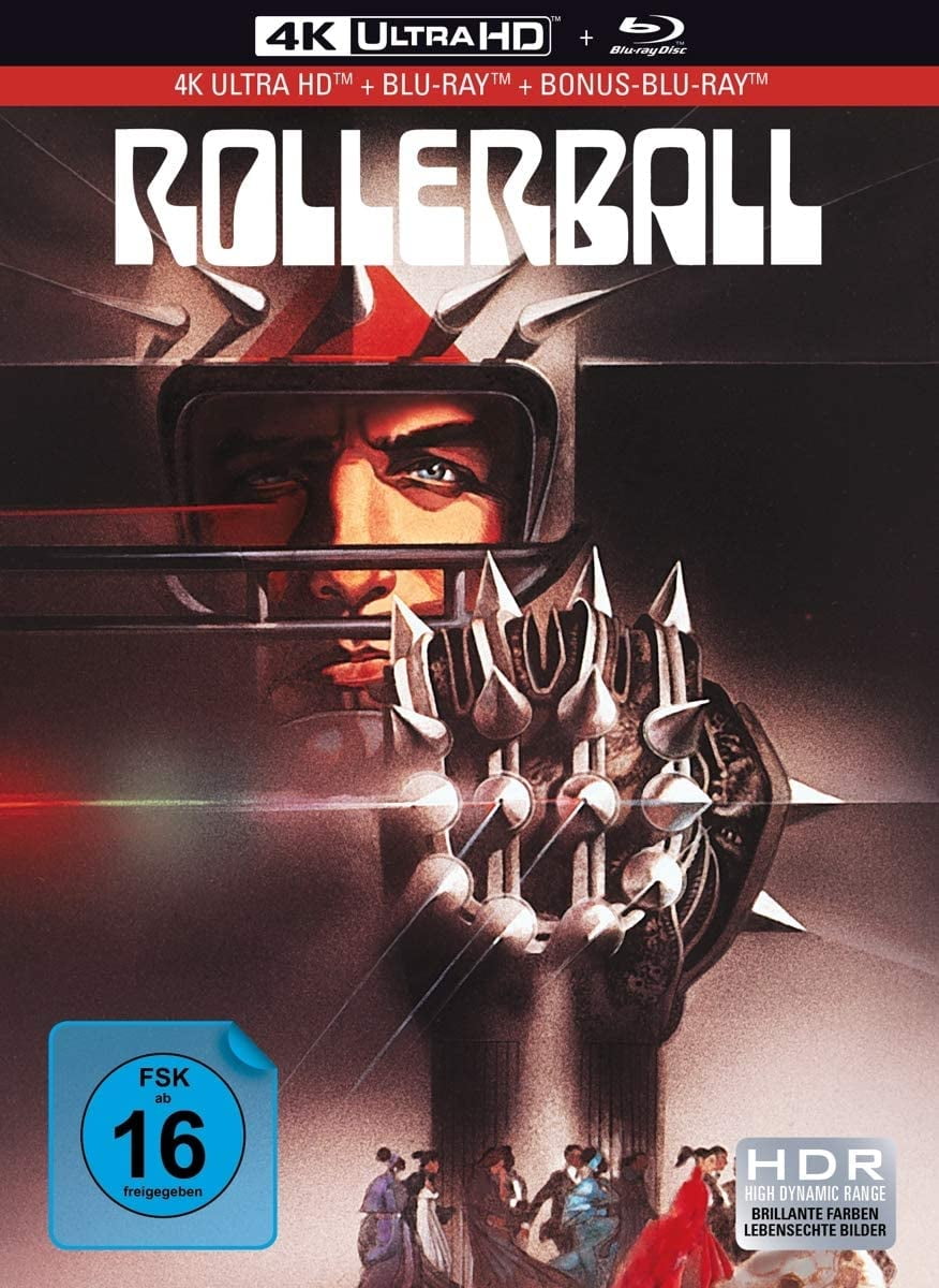 Rollerball - 3-Disc Limited Collector's Edition im Mediabook (4K Ultra-HD/Ultra-H (4K Ultra HD ...