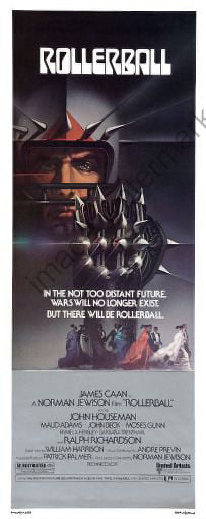 Rollerball Movie Poster Insert 14Inx36In Unframed, Age: Adults Best Posters - Walmart.com