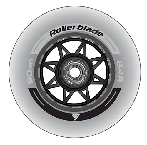 Rollerblade 90mm XT Wheelkit with SG9 Bearings, 8 Pack - Walmart.com