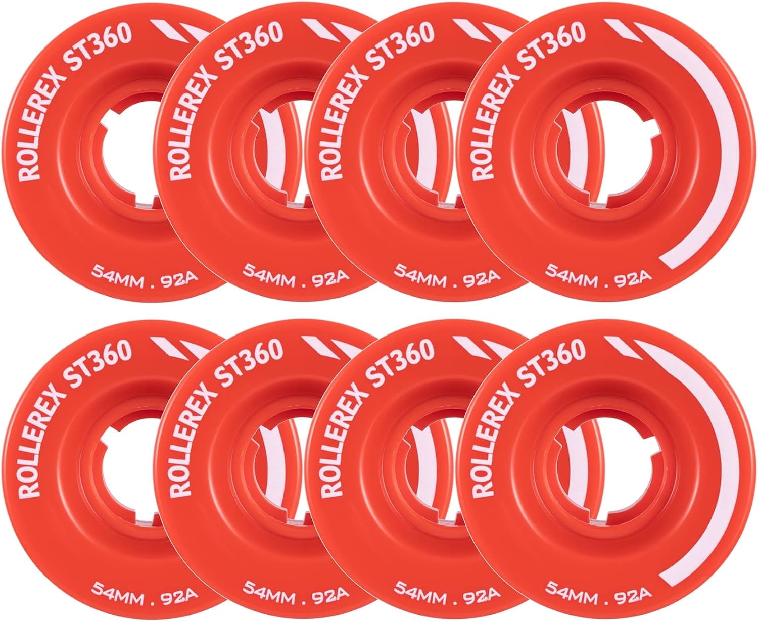 Rollerex ST360 92A Roller Skate Wheels (8-Pack) (Color Options ...
