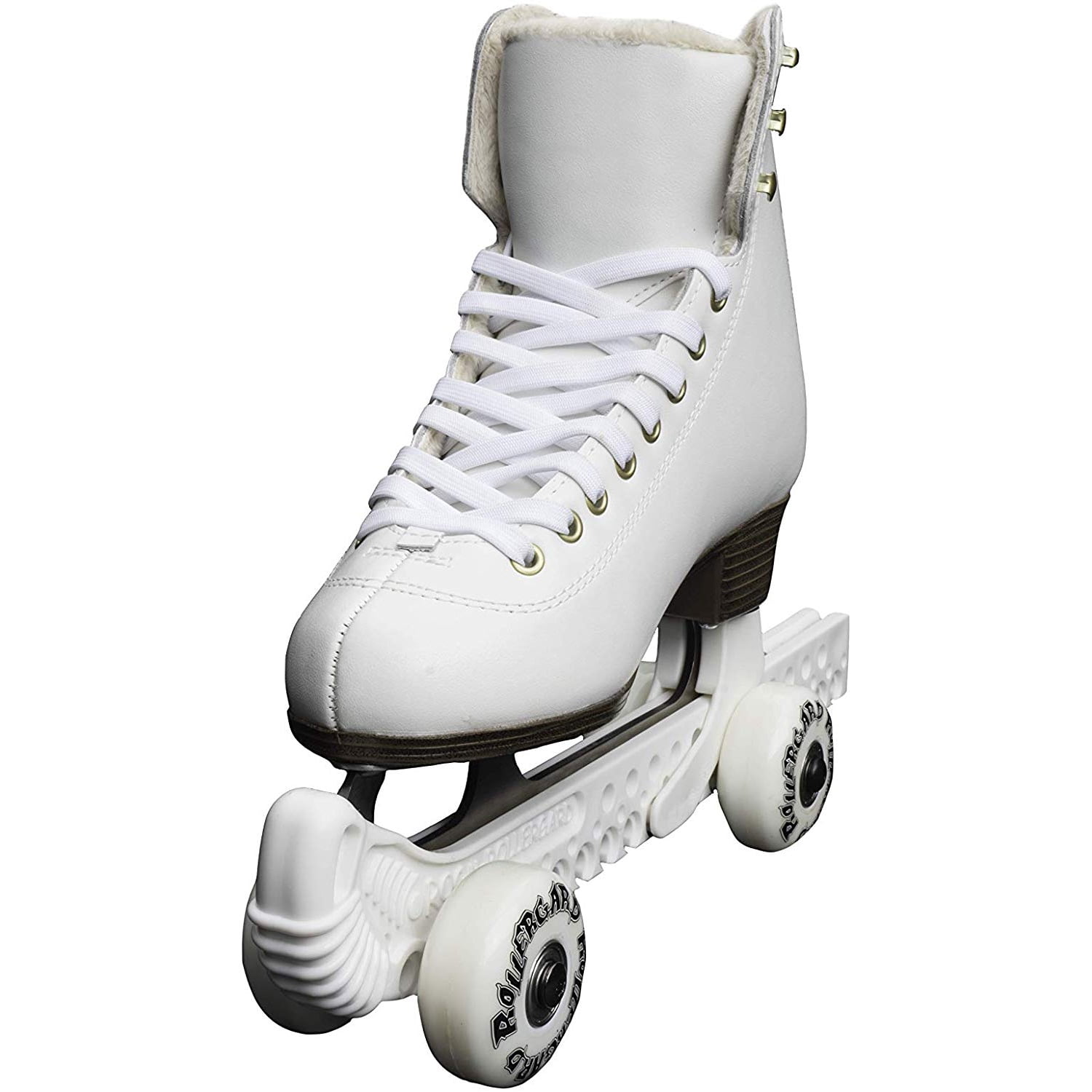 Rollergard Slip-On ROC-N-Roller Figure Skate Rolling Guard, White (2 ...